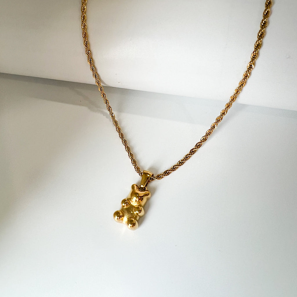 TEDDY GOLD NECKLACE | GESSO