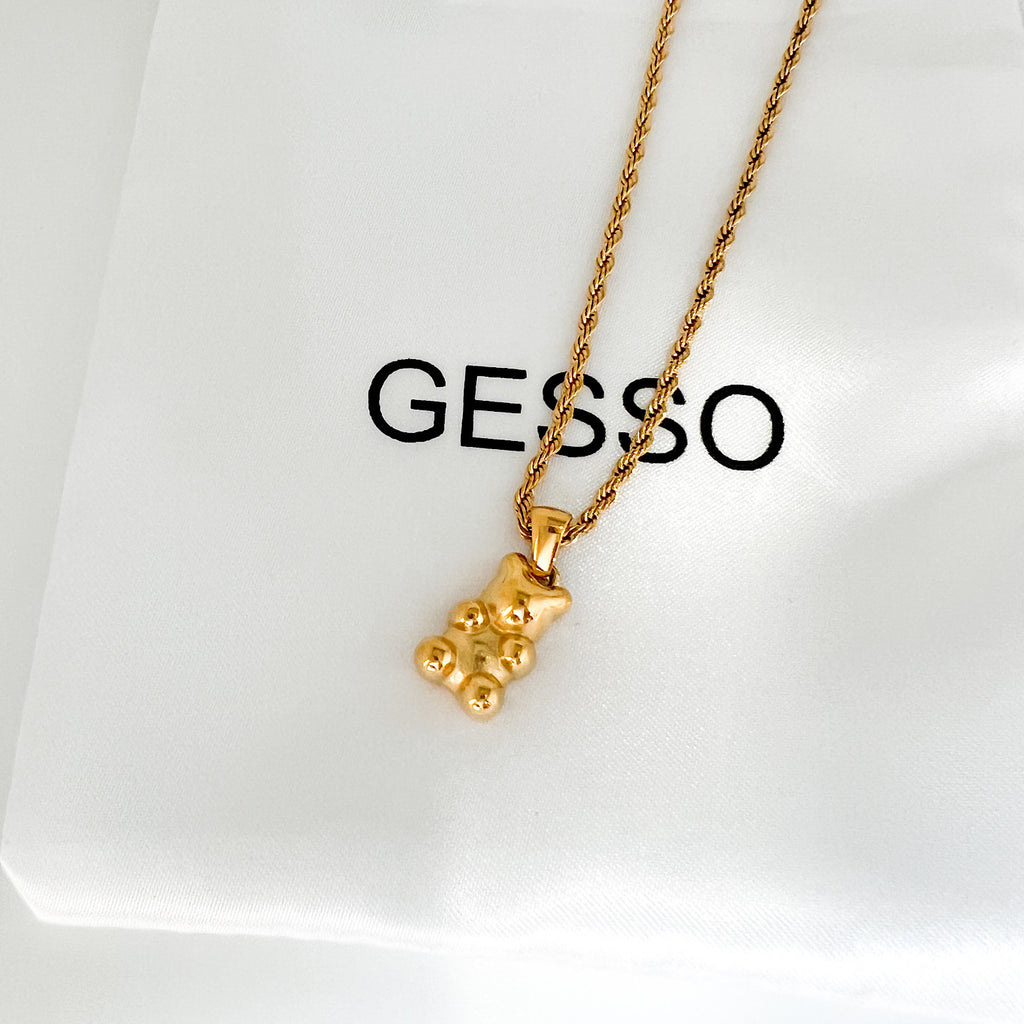 TEDDY GOLD NECKLACE | GESSO
